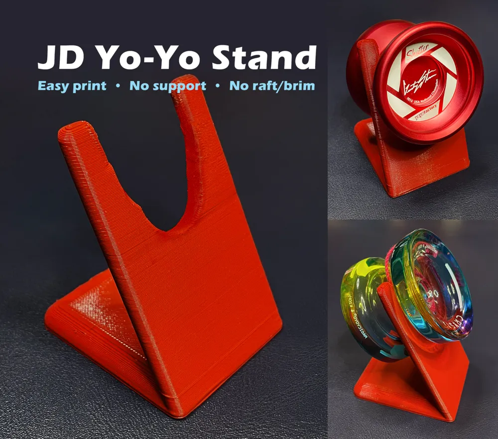 JD Yo-Yo holder stand by jakobdam - MakerWorld