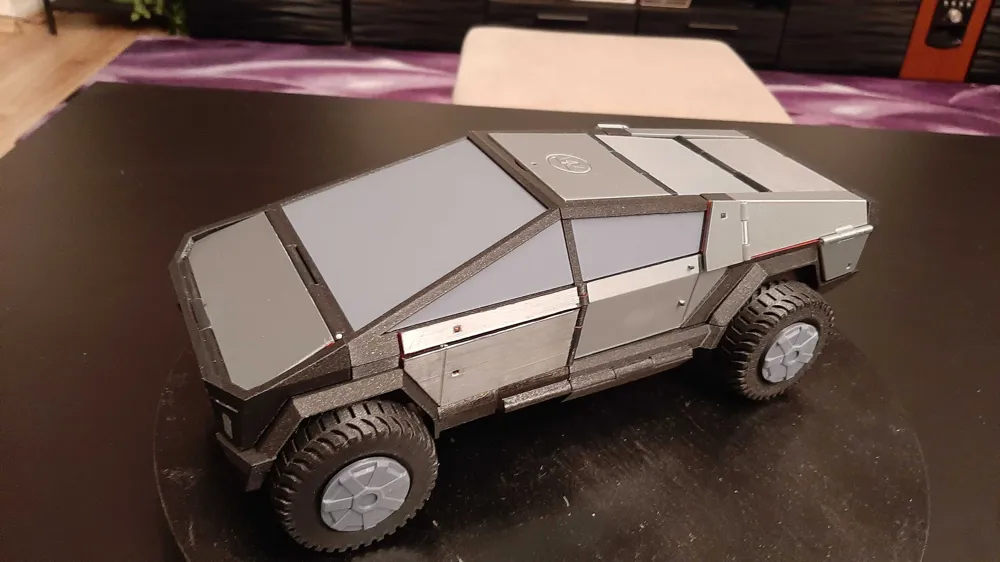 Transforming Cybertruck Supercar by martin.taichl MakerWorld: Download ...