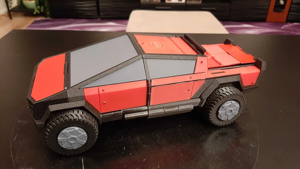 Transforming Cybertruck Supercar by martin.taichl MakerWorld: Download ...