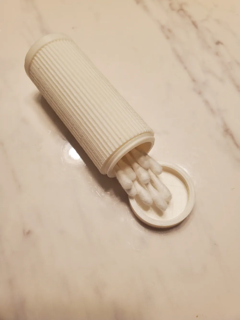 Portable Q-Tip Container by zachmattson - MakerWorld