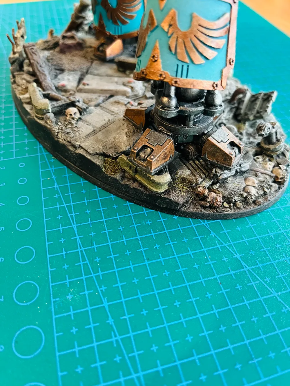 170mm oval tabletop base by harpyxe-creations - MakerWorld