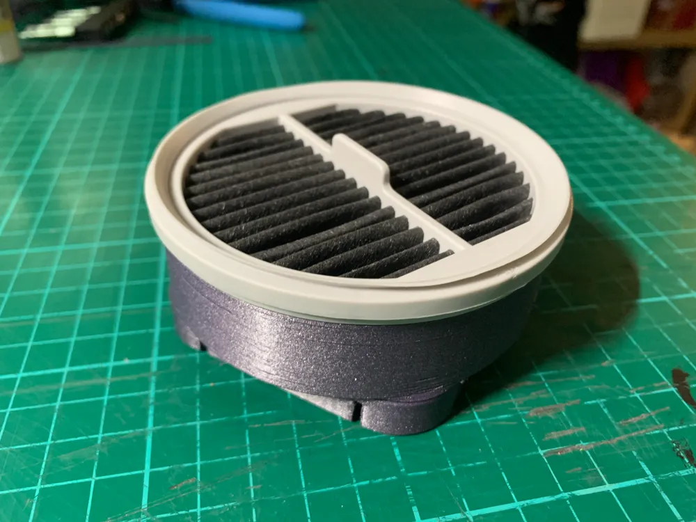Hepa Filter adaptor for K1C Remixed by user_2207541312 - MakerWorld