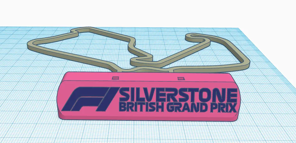 Silverstone Circuit Sign by Brook - MakerWorld
