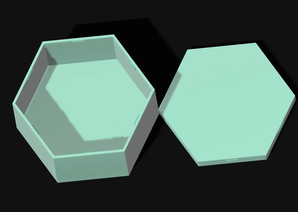 Pill Box Hexagonal by MilaMakesStuff - MakerWorld