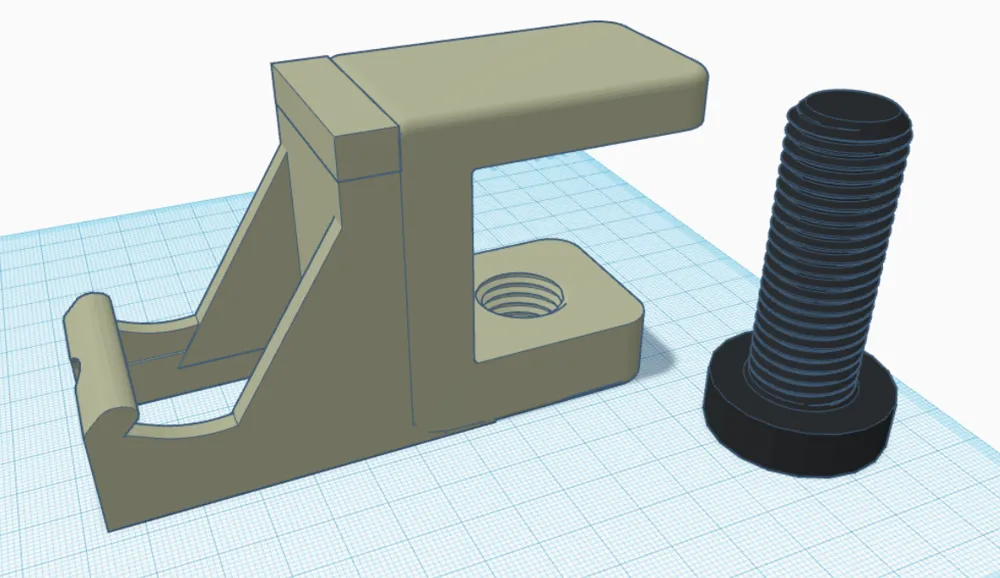 Clamp phone stand by Monkeyninjaman - MakerWorld