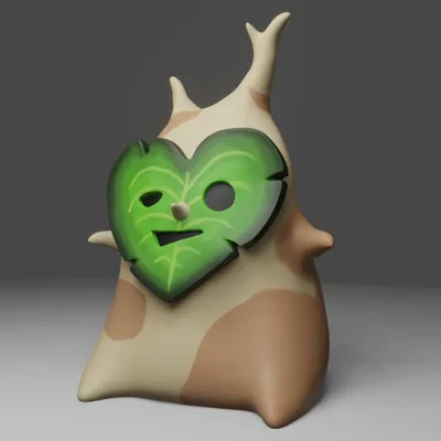 Yahaha!! Legend of Zelda Breath of the Wild Heart Faced Korok by ...