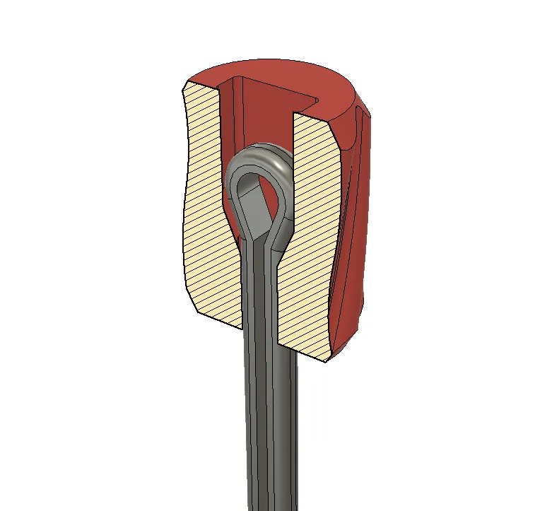 Geocaching Cotter Pin Log Roller Handle by Ben Brandt MakerWorld ...