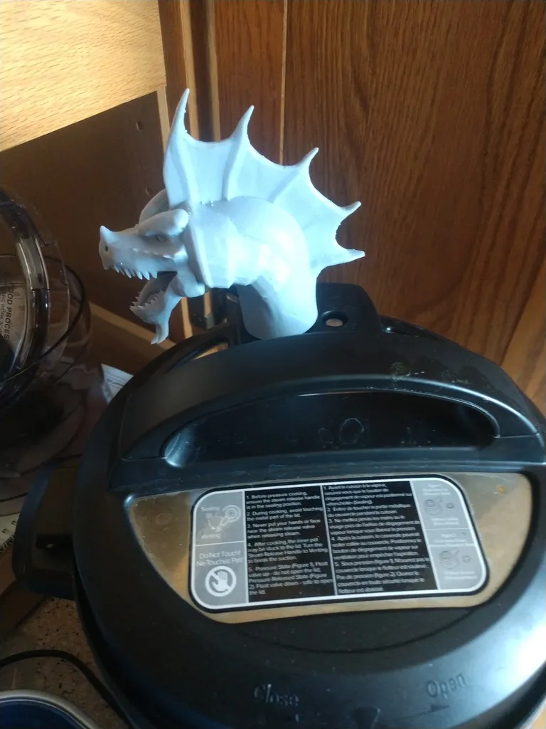 Instant pot dragon for resin printers Remixed by nottingham82 - MakerWorld