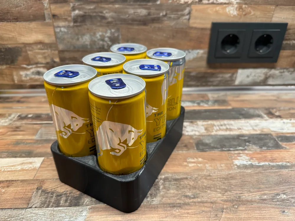 Redbull Holder 6 or 9 Cans 250mL by Crazylok - MakerWorld