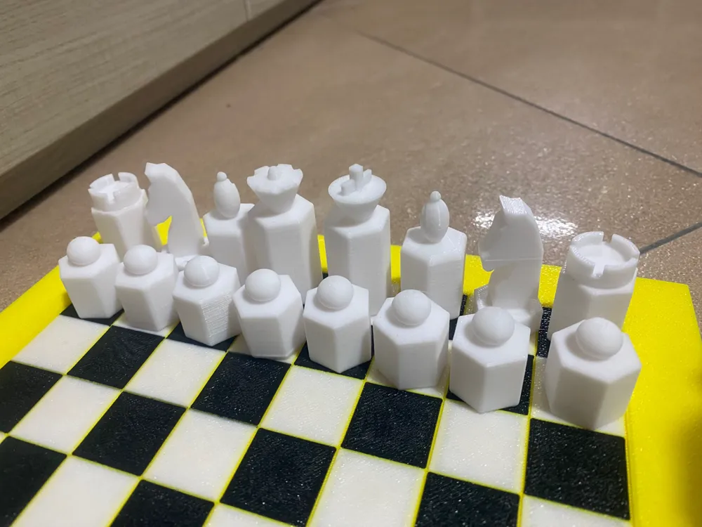 Pedine scacchi Esagonali by G3d - MakerWorld