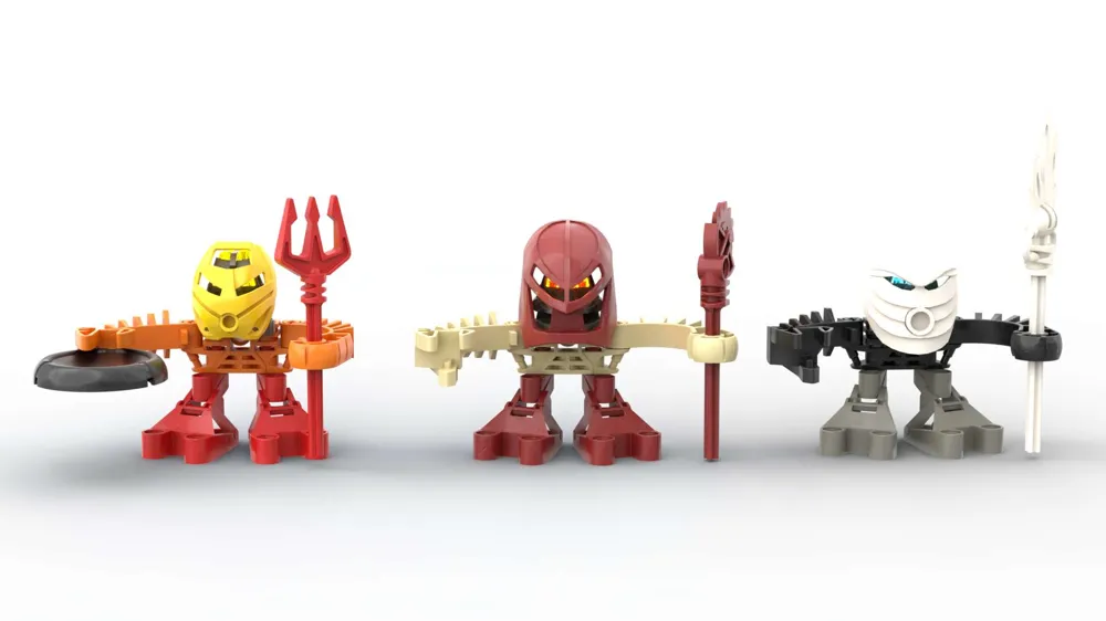 Bionicle Tohunga arm prototype - Free 3D Print Model - MakerWorld