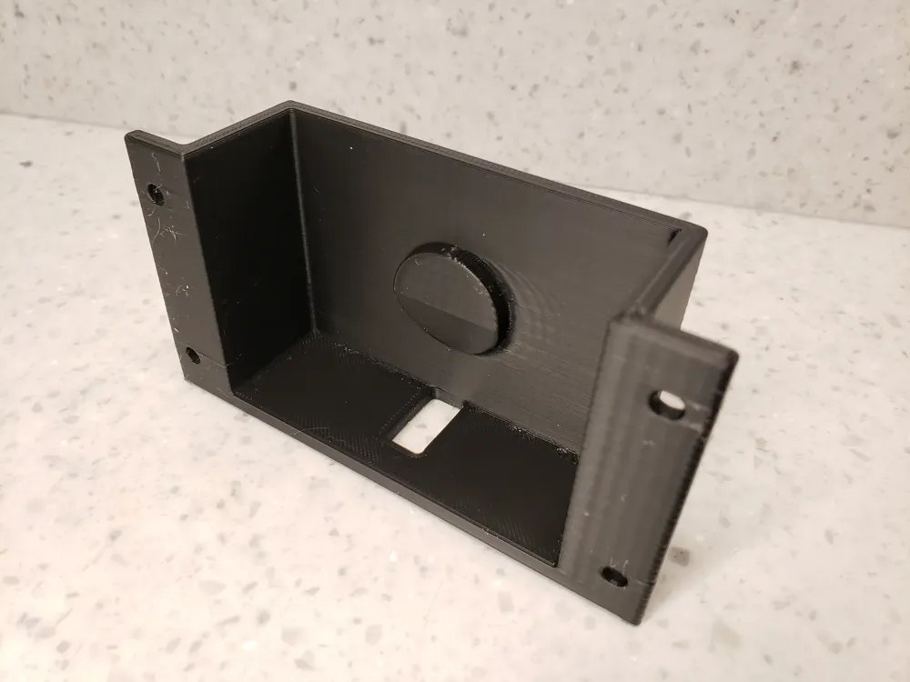 Under-desk Smart Card Reader Mount by DJF94 - MakerWorld