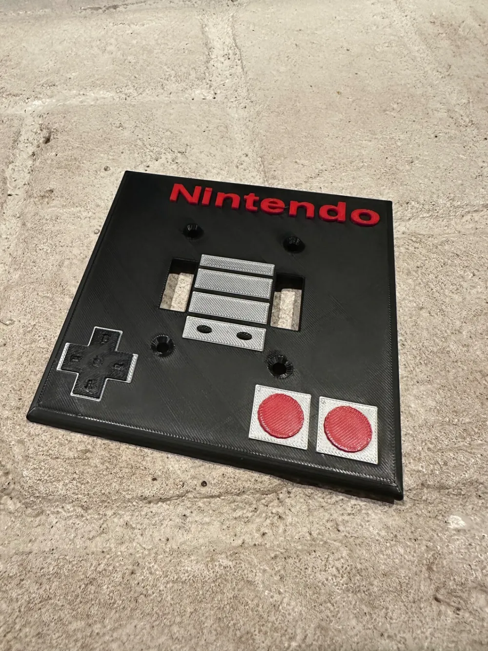 Nintendo Double Light Switch Cover/Plate by 3DCreationsByTyler - MakerWorld