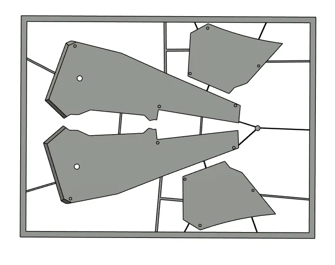 Evangelion Pallet Rifle (Pallet Gun) Kit Card. No Supports needed. by ...