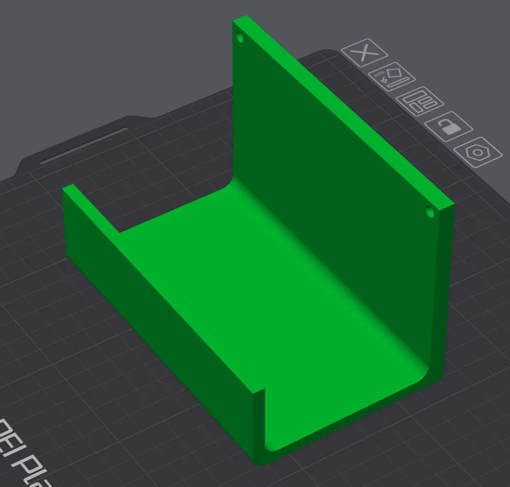 Monitor AC adapter wall mount (made for KTC M27T20 power brick) by ...