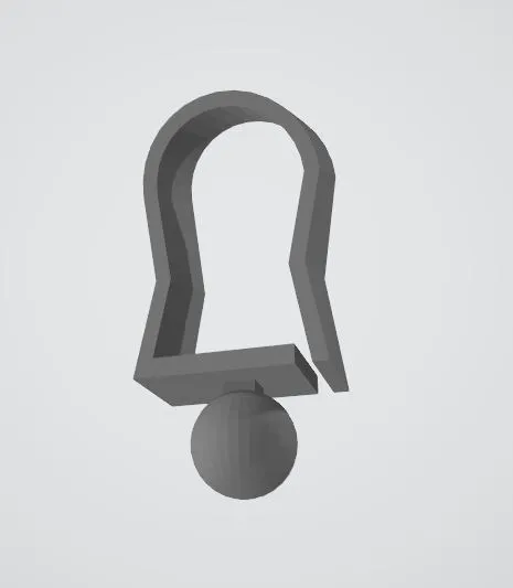 Temporary Rear View Mirror Ball Joint Attachment - Free 3D Print Model ...