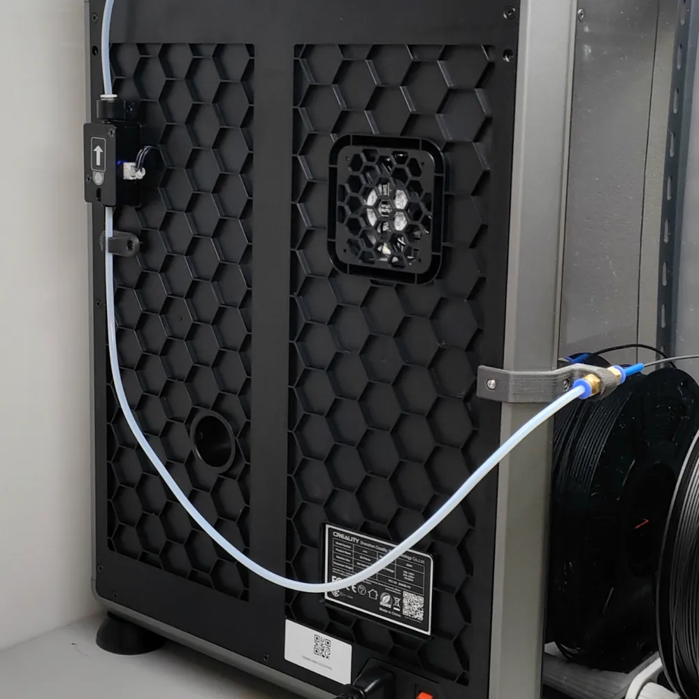 Creality K1/K1C Left Side Filament Tube Guide System by Gerooh ...