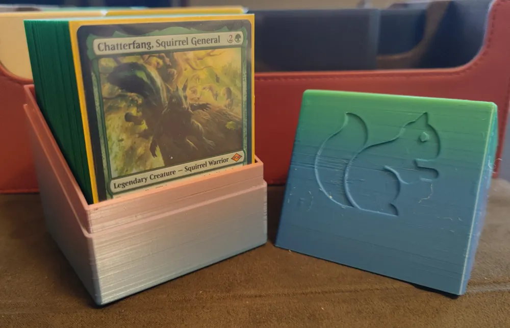 Squirrel MTG Commander Deck Box UltimateGuard compatible by OFF5PRING ...