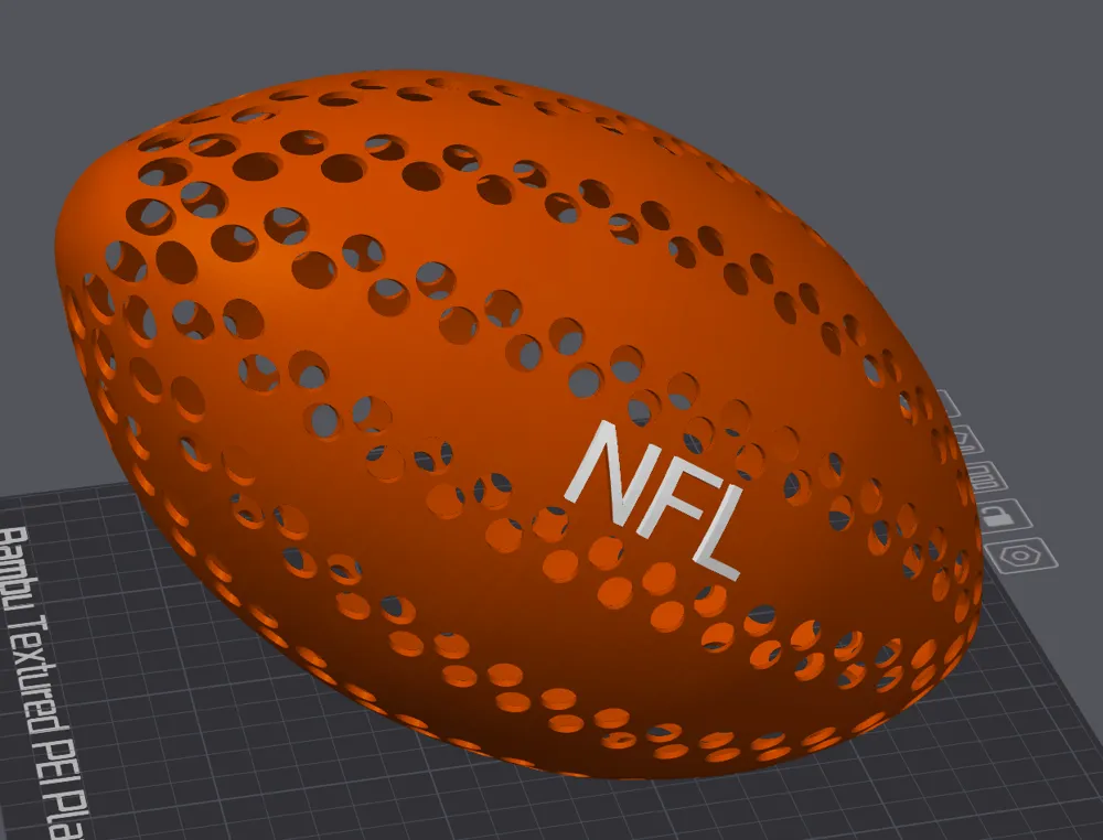 Airless Football NFL by Dennis - MakerWorld