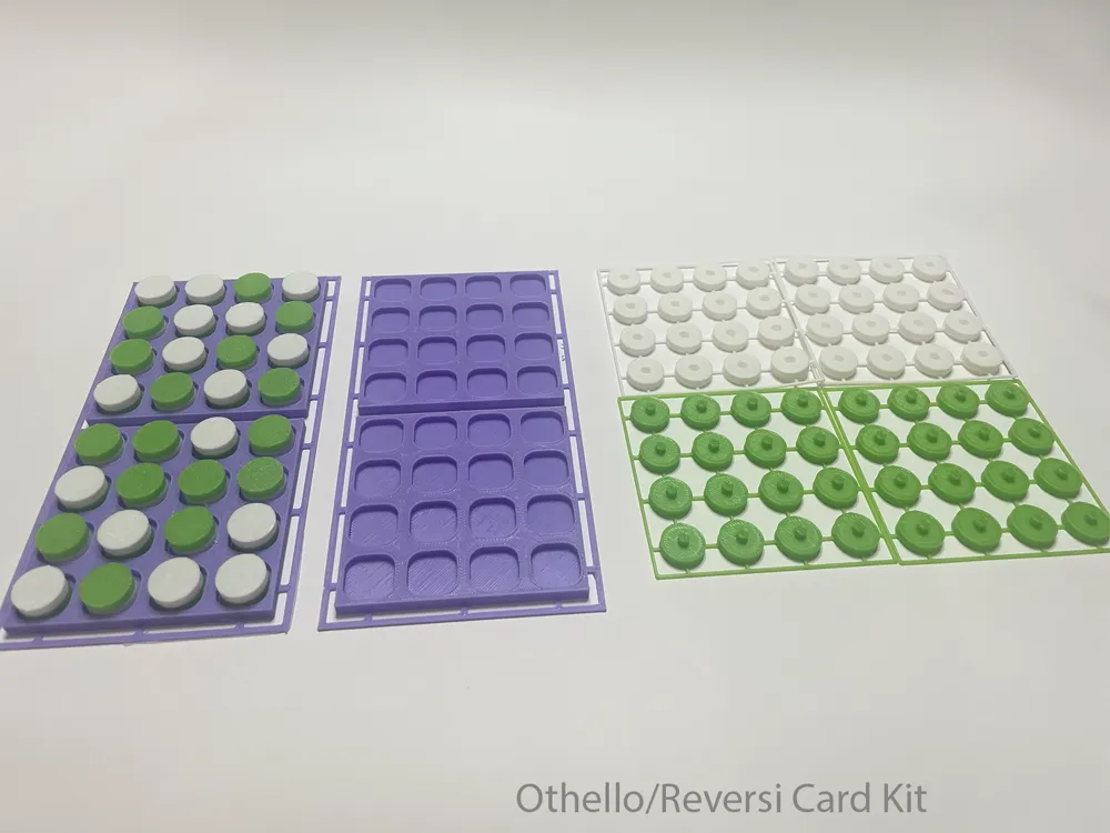 Othello / Reversi Card Kit Board Game by TheBreadman - MakerWorld