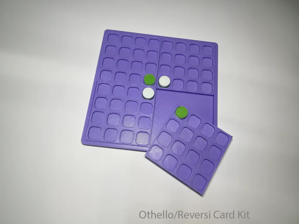 Othello / Reversi Card Kit Board Game by TheBreadman - MakerWorld