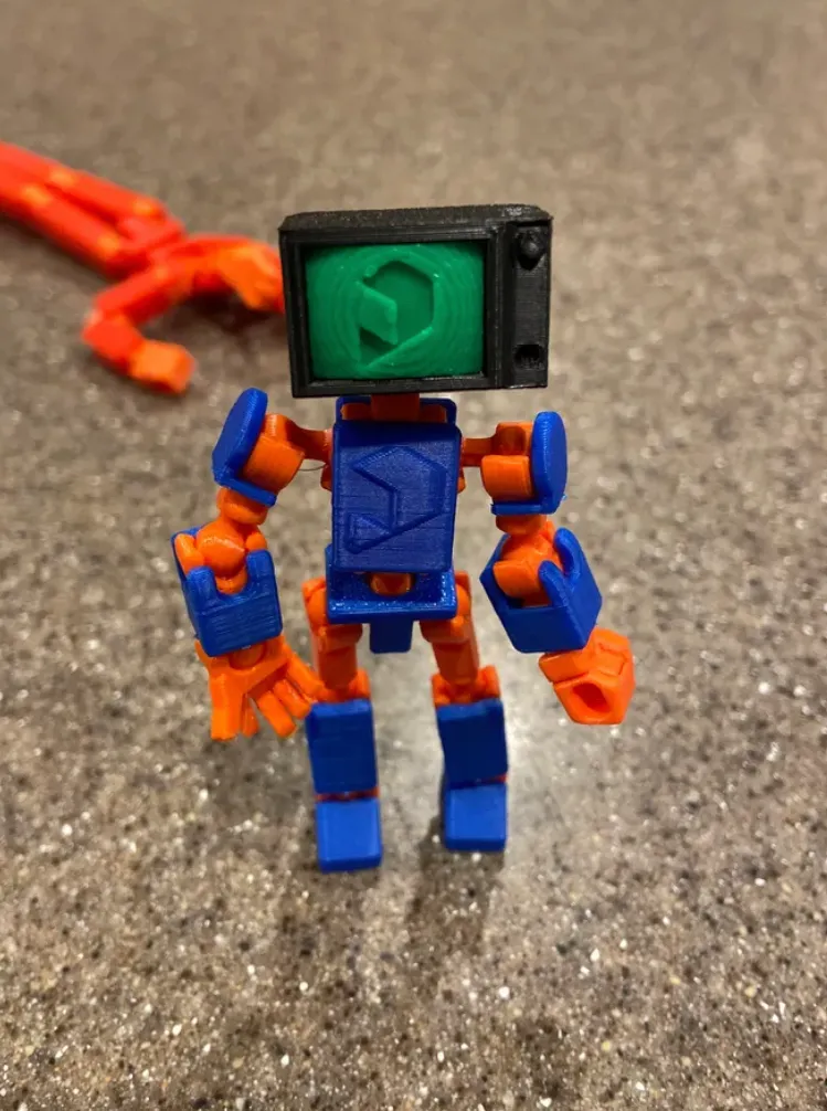 CRT TV Printables face for MINI 13 / LUCKY13 / EASY 13/Dummy 13 Remixed ...