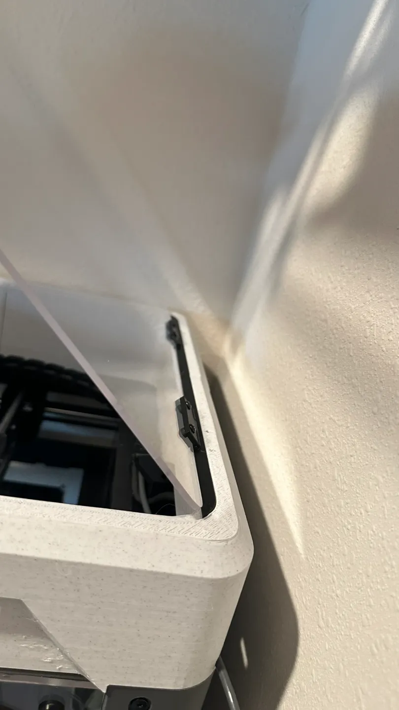 Flashforge Adventurer 5m AD5M Hinge for Plexiglass Lid Enclosure by ...