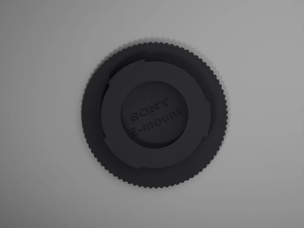 Sony E-Mount Lens Cap by ryhan - MakerWorld
