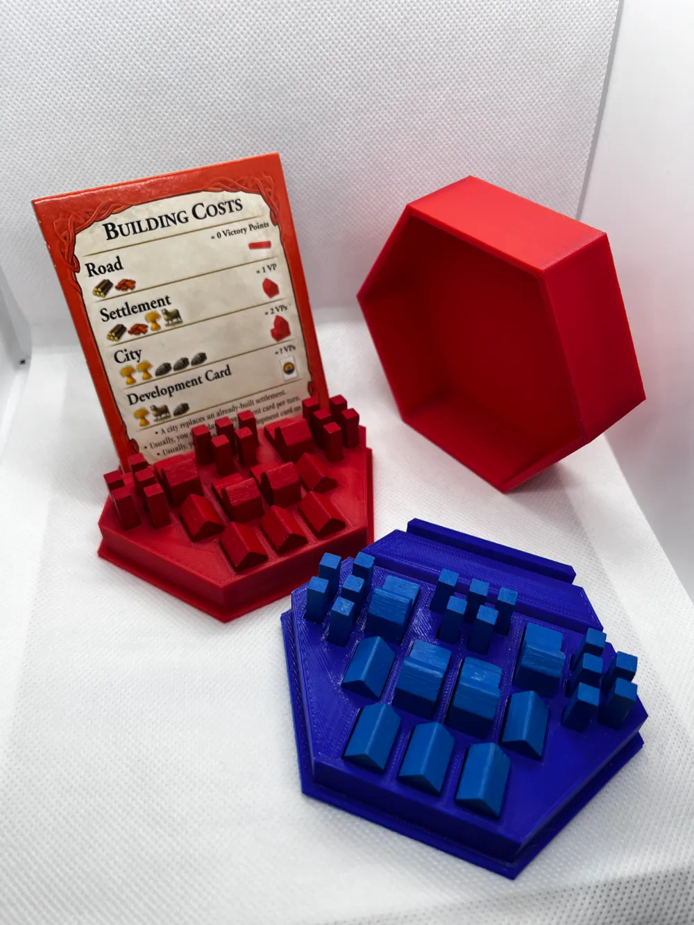 Catan Game Piece Storage Box by Tdire - MakerWorld