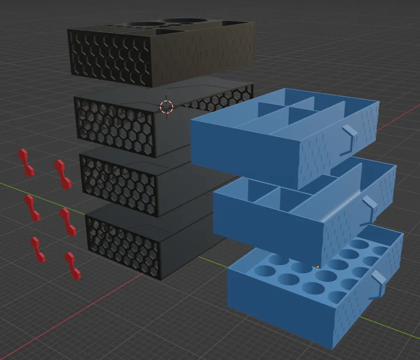 HEX Drawer System - Free 3D Print Model - MakerWorld