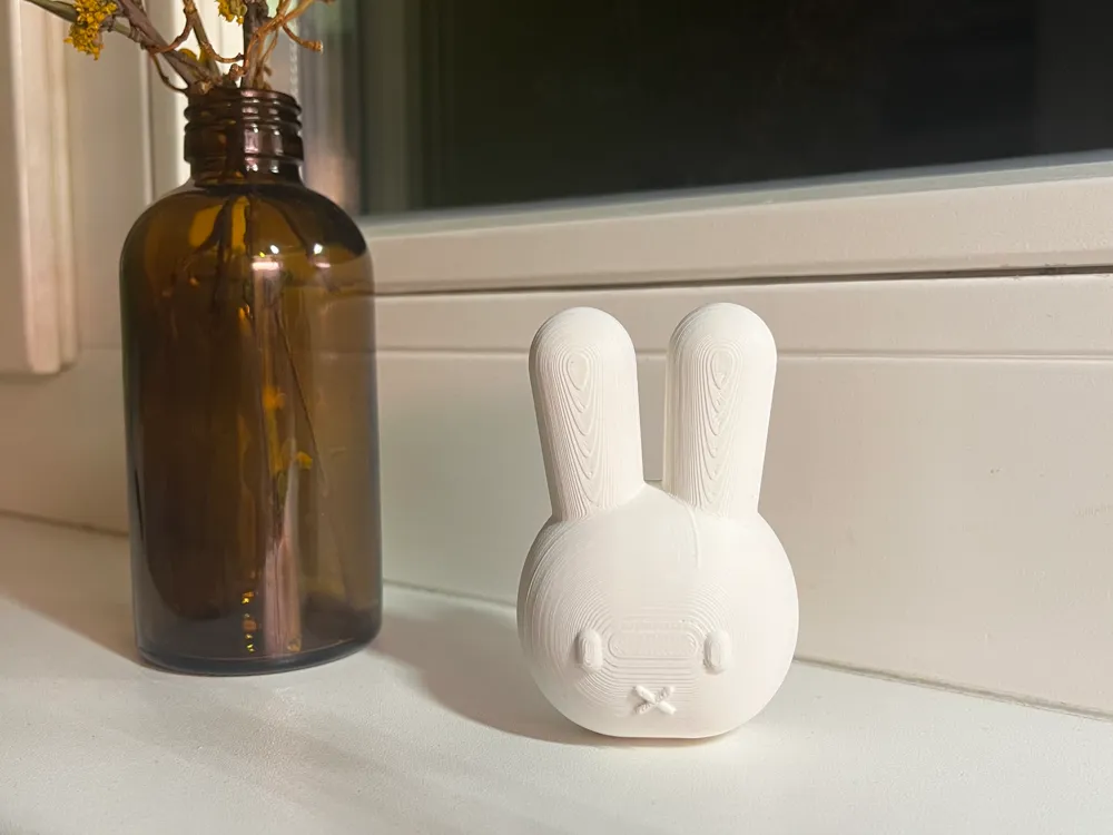 Miffy head by moon_moon - MakerWorld