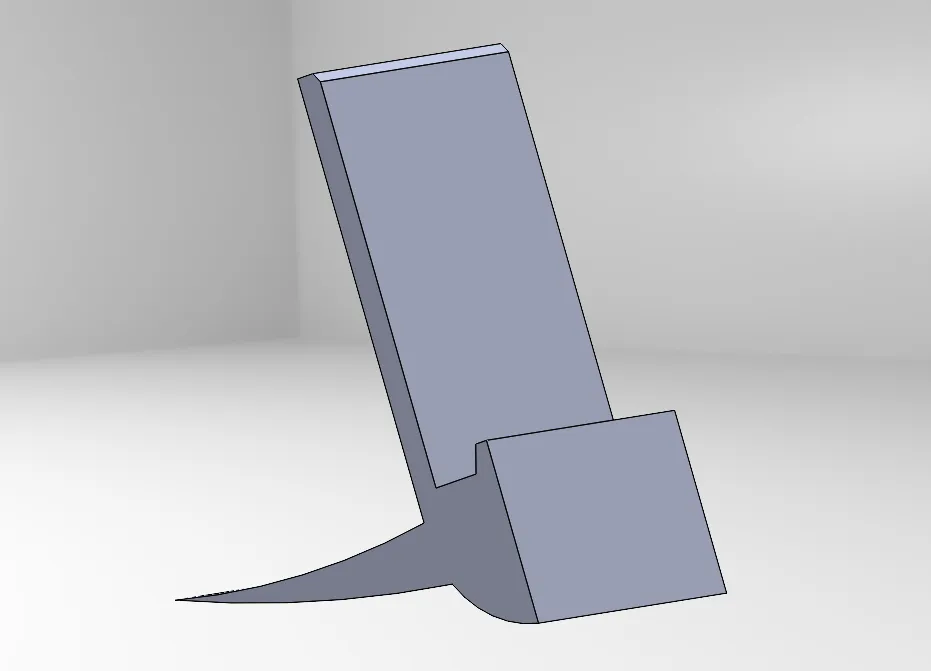 Simple Phone Holder - No Support by Isaac_P - MakerWorld