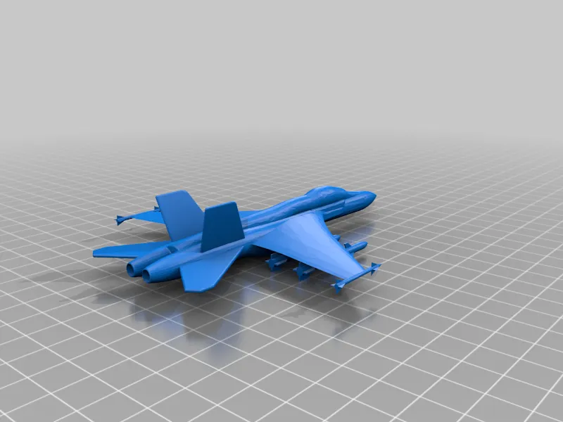 McDonnell Douglas f/a-18 hornet fighter jet by Spectrum D3 - MakerWorld