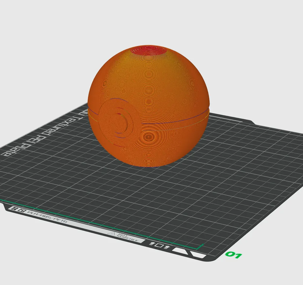 POKEBALL - LIFE SIZE 3D Print by luke.d.middleton - MakerWorld