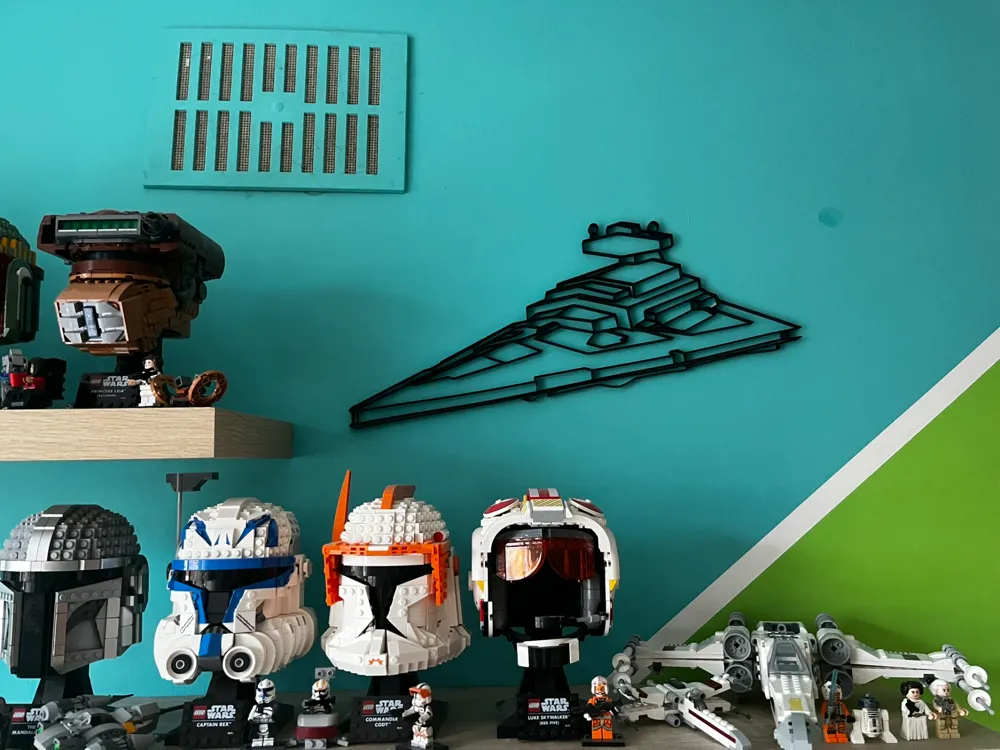 Star Destroyer Wall Art by 3D Prints by Kee - MakerWorld