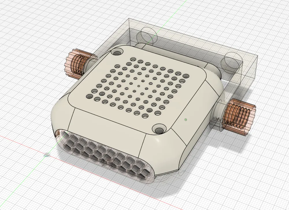Fan Cover 5015 Adjustable by Next1level - MakerWorld
