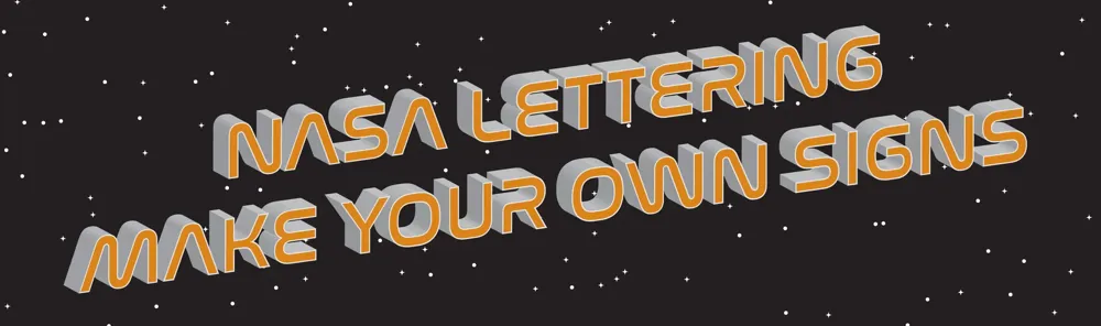 NASA Worm Lettering by crackFinder - MakerWorld