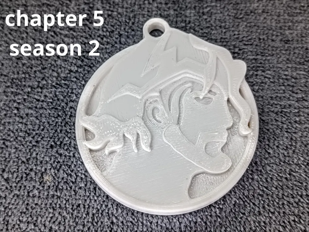 Fortnite Zeus Medallion by DesignGeek - MakerWorld