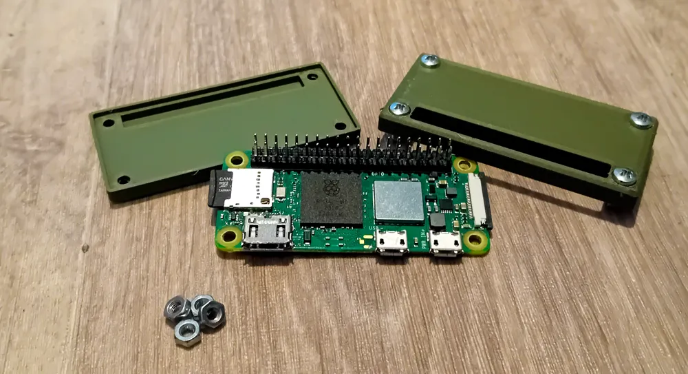 Compact Raspberry Pi Zero 2 Header Case by LepikPepik - MakerWorld