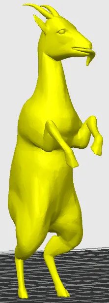 Goat Trophy + display - Goat Simulator - Free 3D Print Model - MakerWorld