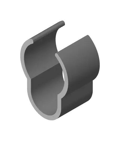 Fleximounts D1D Monitor Mount - Cable Clip (Tube) by Caylee - MakerWorld