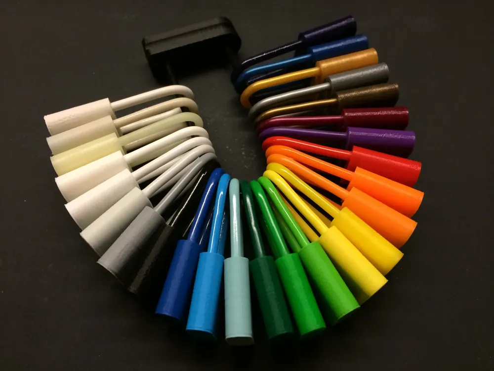 3 mm Filament Color Samples by flummer - MakerWorld
