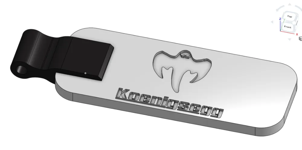 Koenigsegg Jesko Keychain by user_3675169253 - MakerWorld