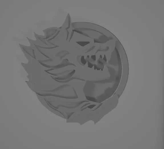 Cerberus fortnite medallion by user_2070091108 - MakerWorld