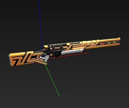 Valorant Chamber sniper Remixed by Cobwebblox - MakerWorld