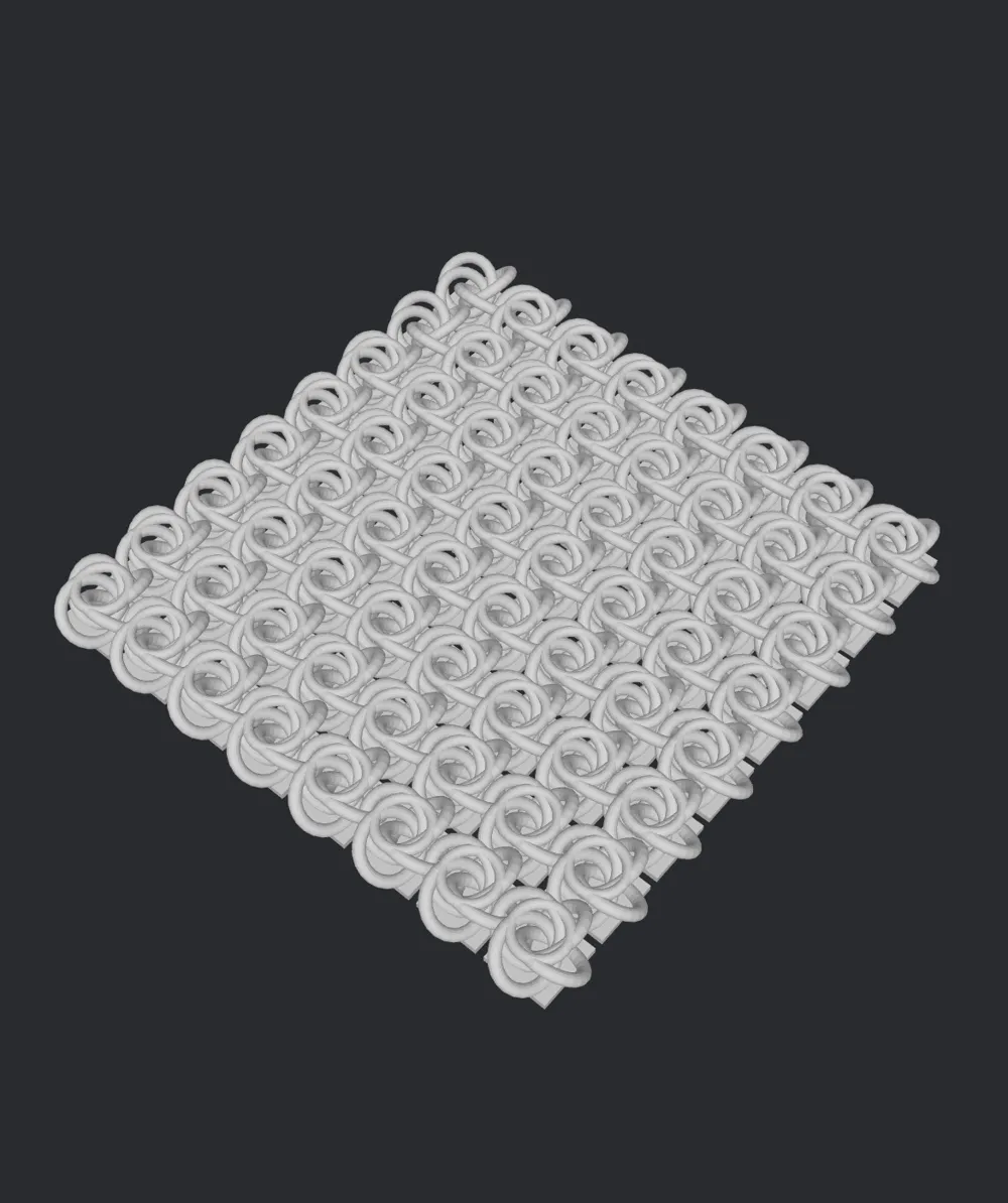 NASA chain mail (scaled) by jasper - MakerWorld
