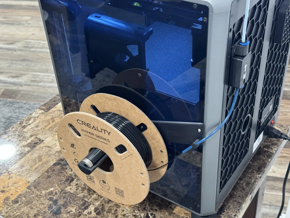 Creality K1 / K1C Side Mount Spool Roller Remixed by JC MakerWorld ...