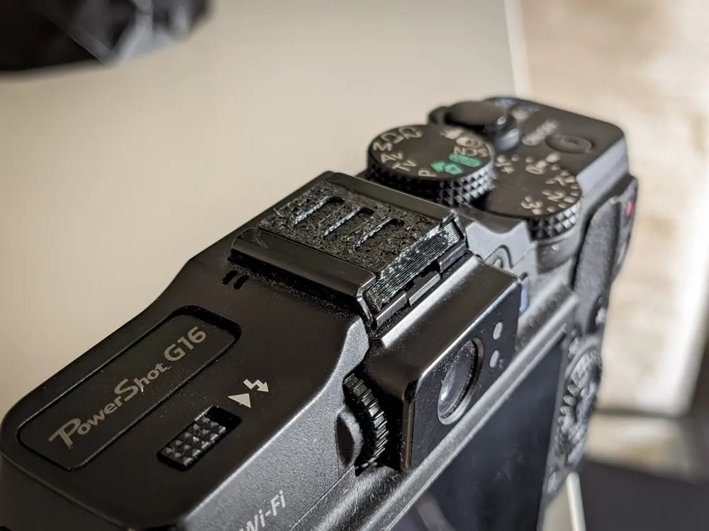 Camera Flash Shoe cap by StepanK - MakerWorld