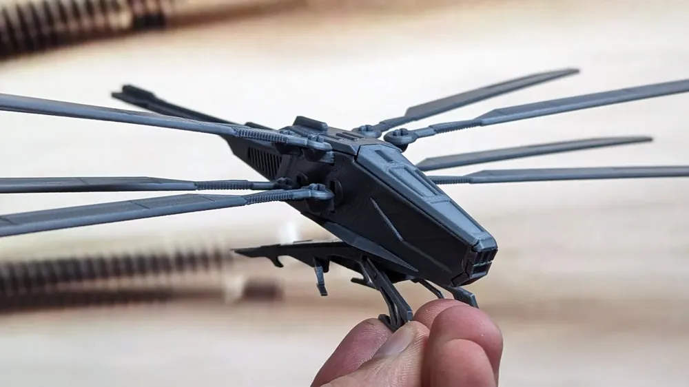 House Atreides Ornithopter Kit; DUNE Remixed by C and B Solutions ...
