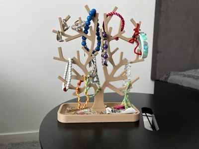 Tree-shaped jewelry holder by paolobonidesign - MakerWorld